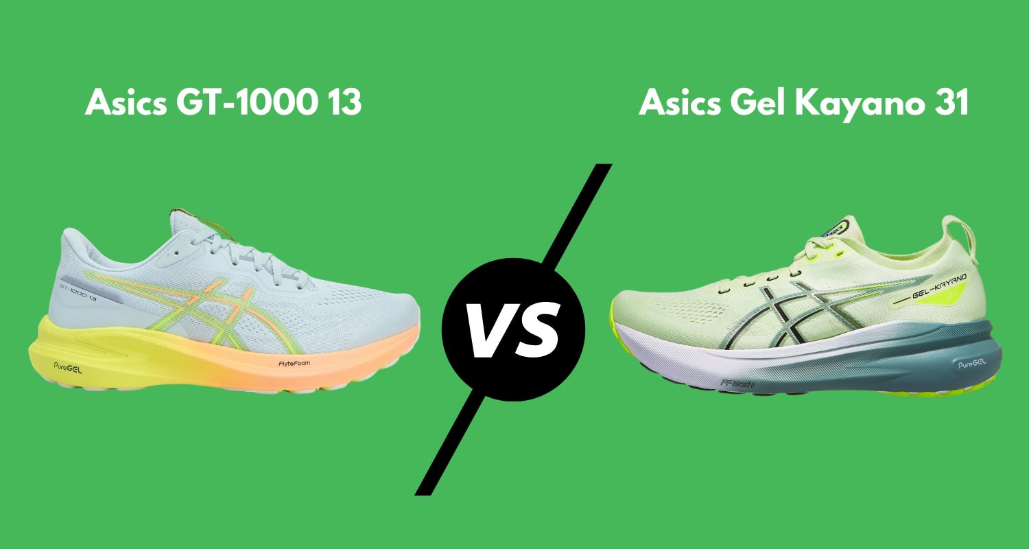 Asics GT-1000 13 vs Gel Kayano 31 (2025 Comparison)